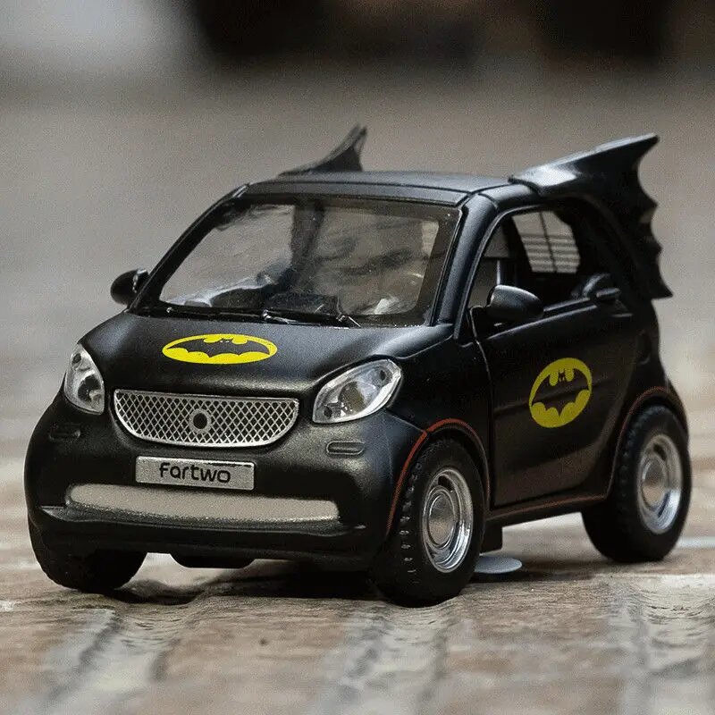 Металлические машинки Muwanzhi Fortwo для детей 4-6 лет Черный, Smart II Black
