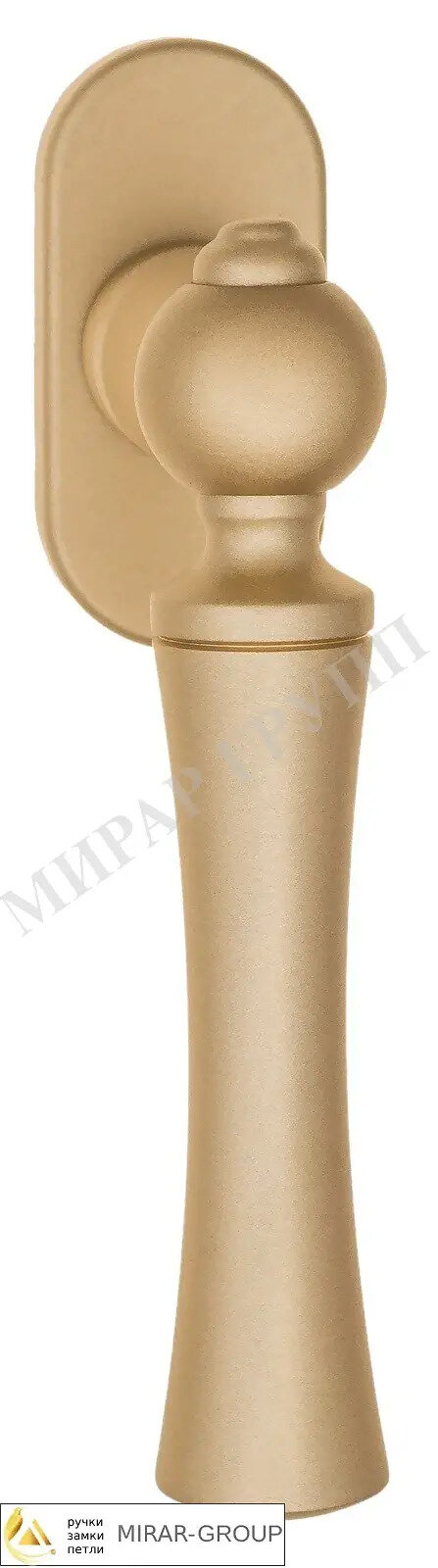 Ручка оконная Fratelli Cattini "FOGGIA" FW 7 матовая латунь