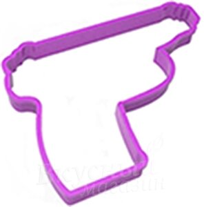 Выемка для теста Пистолет 11 см. (Набор из 4 шт.)