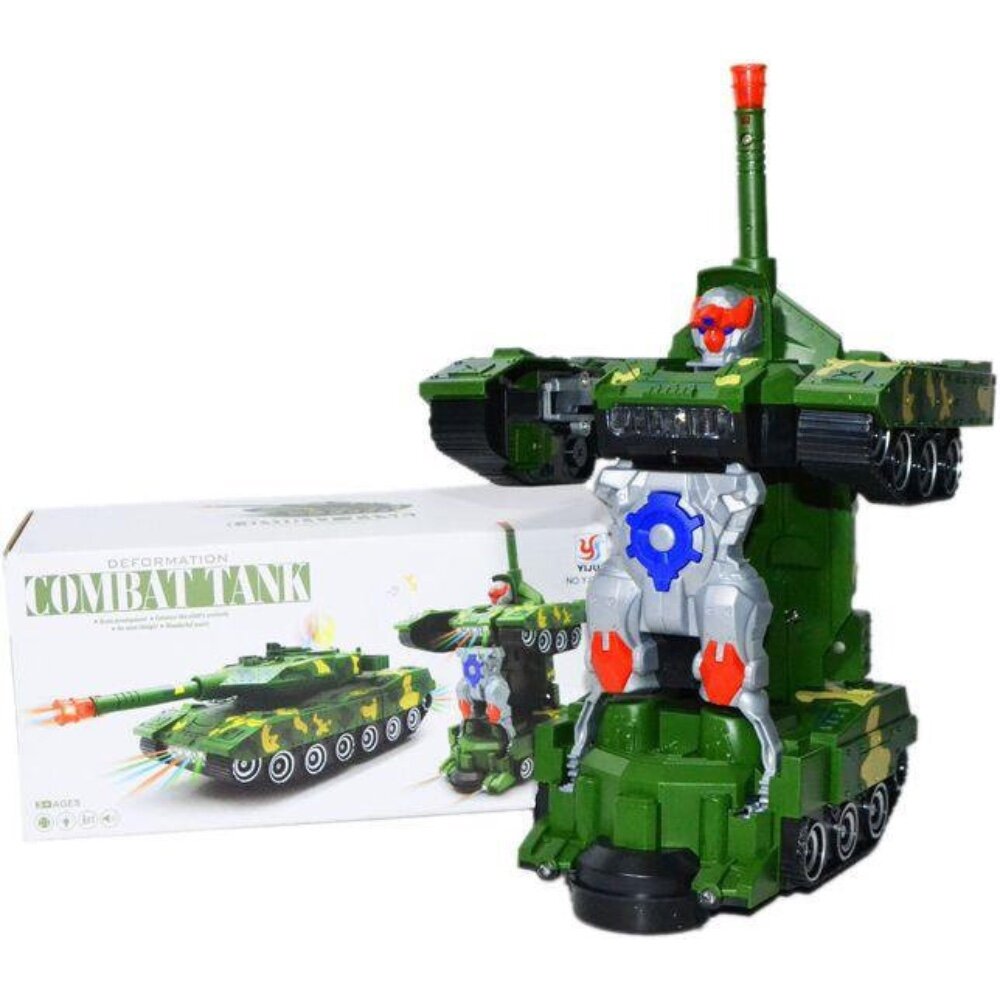 Игрушка BalaToys робот Танк-трансформер