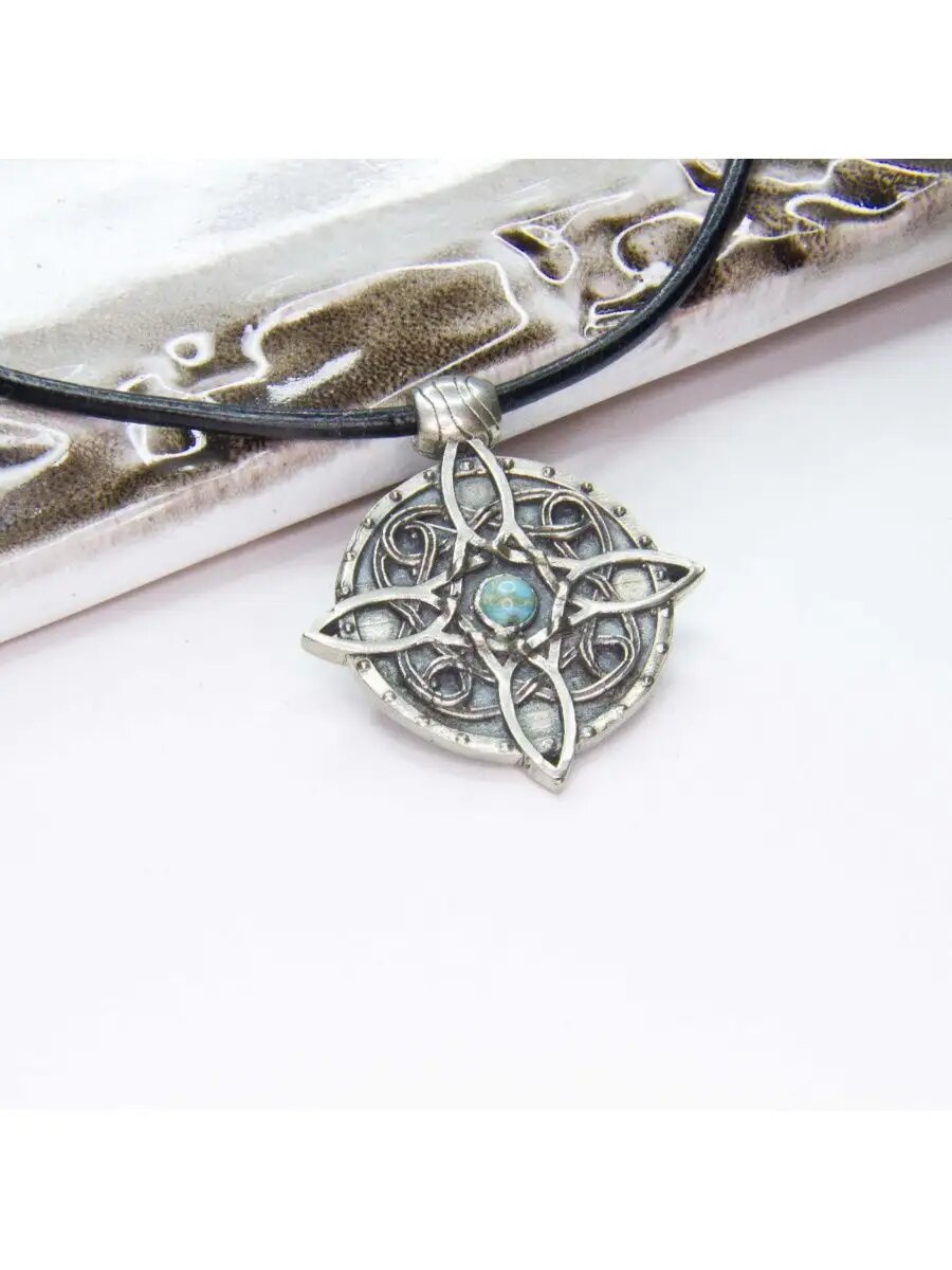 Колье, бирюза