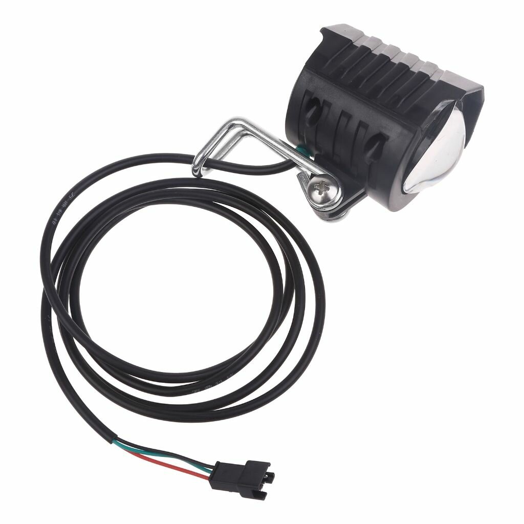 Фара для электровелосипеда с сигналом