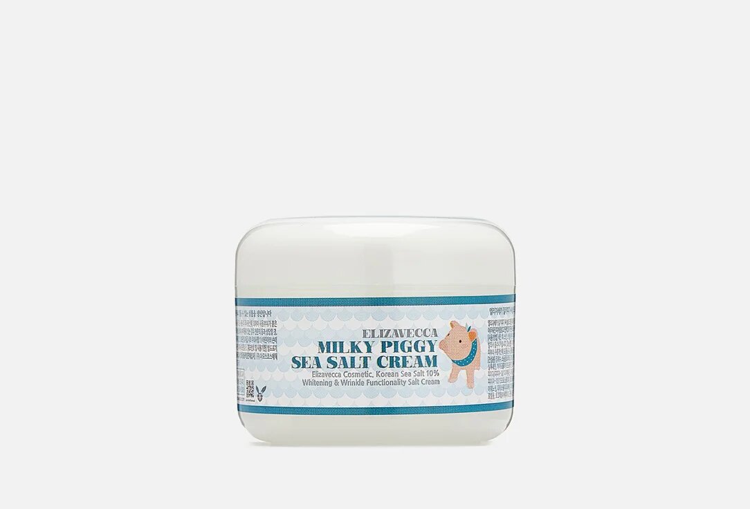 Крем Elizavecca MILKY PIGGY Sea Salt Cream, для сияния, увлажнение, Корея, 100 мл