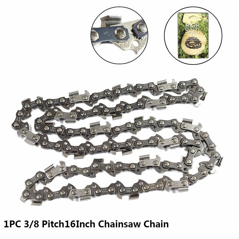 Цепь пильная 40/45/52/56/64 звеньев с шагом 3/8 дюйма