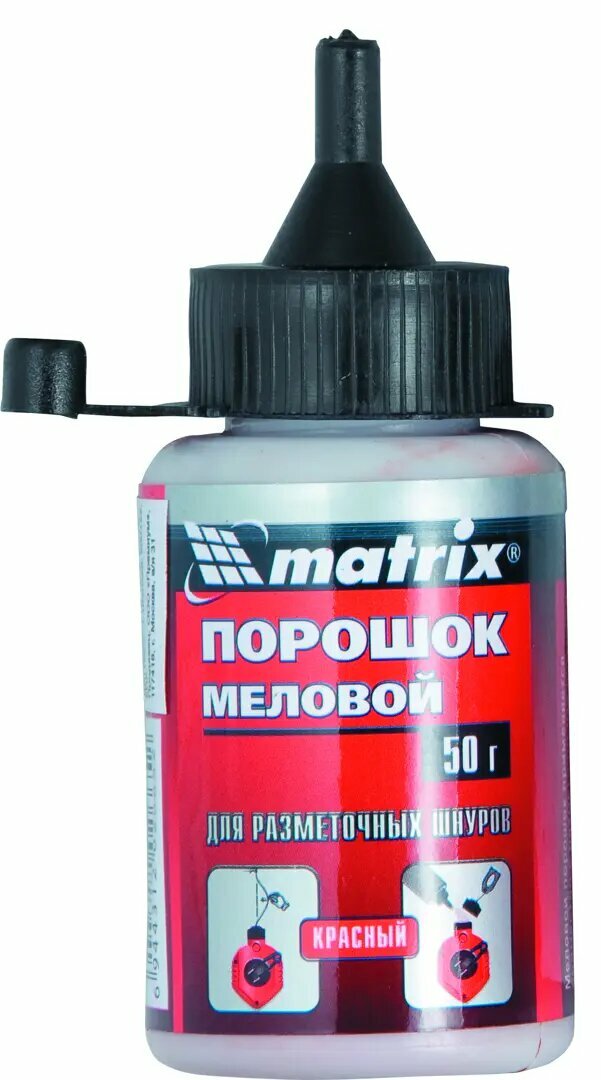 Порошок разметочный Matrix 84857 цвет красный 50 г