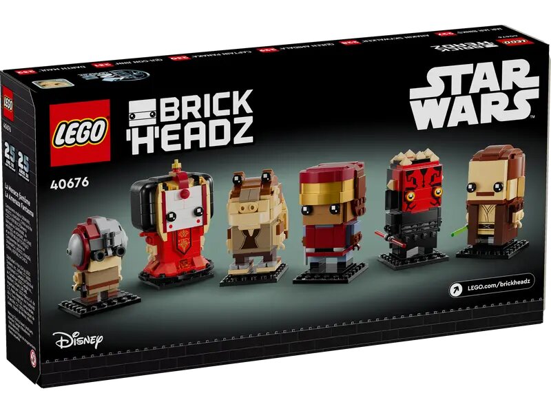 Конструктор LEGO BrickHeadz 40676 Призрачная угроза