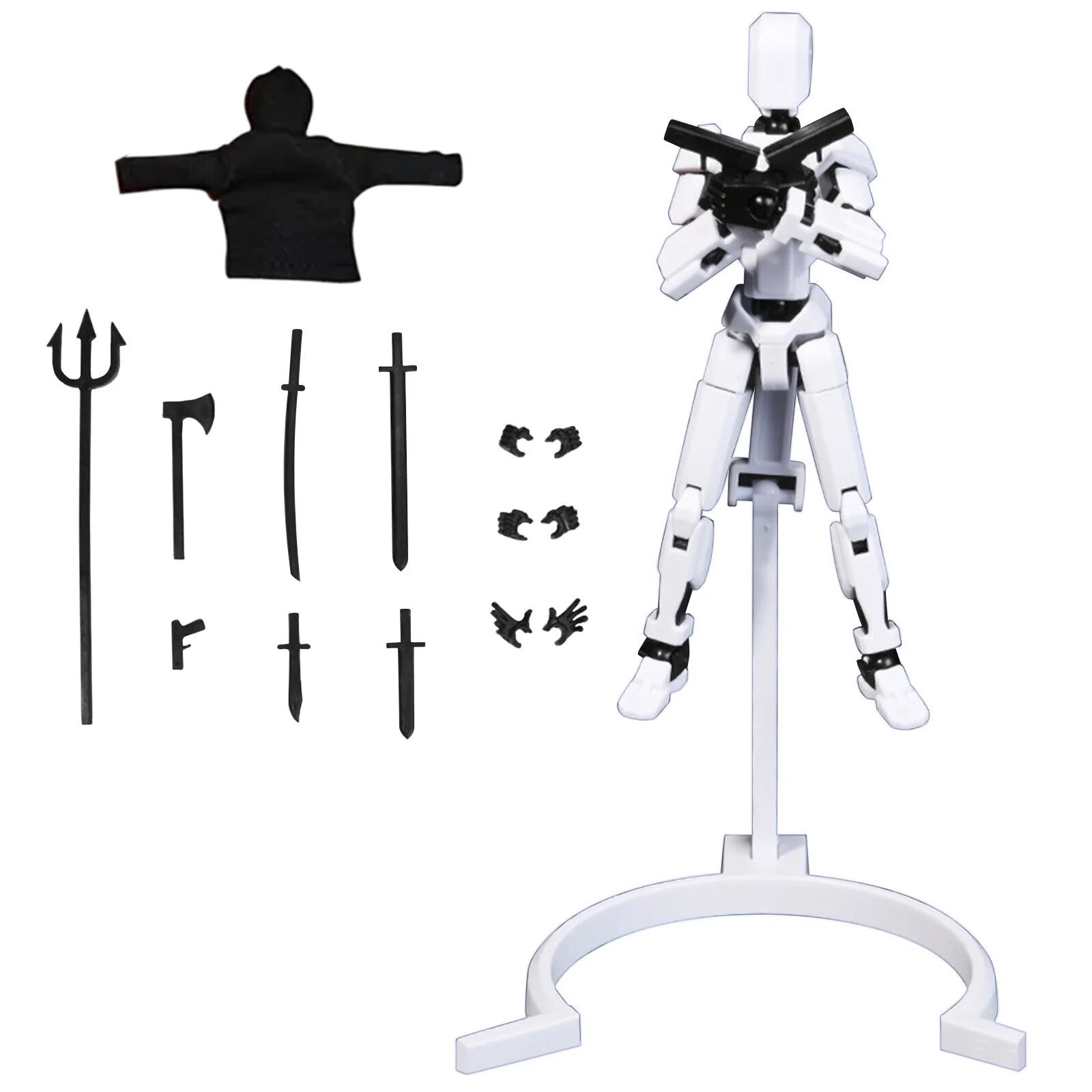 Фигурка T13, многошарнирная подвижная фигурка, напечатанная на 3D-принтере, T13 Lucky 13 Dummy 13 Nova 13 Robot 13, наст