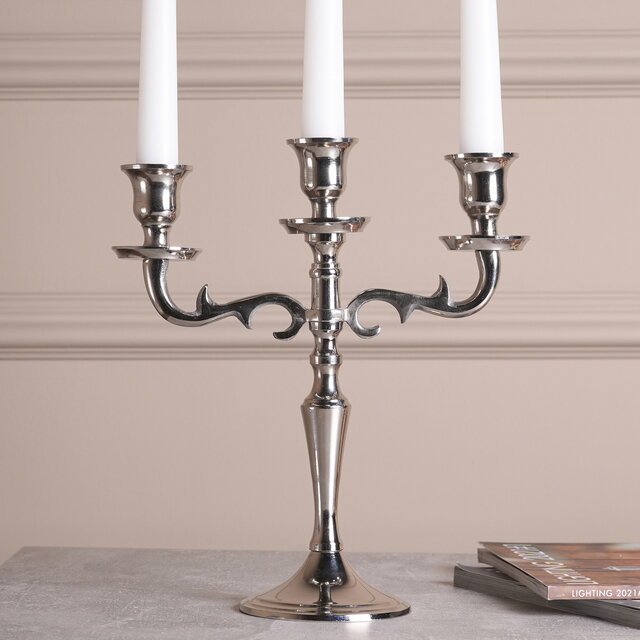 Подсвечник-канделябр на 3 свечи Авиньон 26 см, Boltze, 1222900