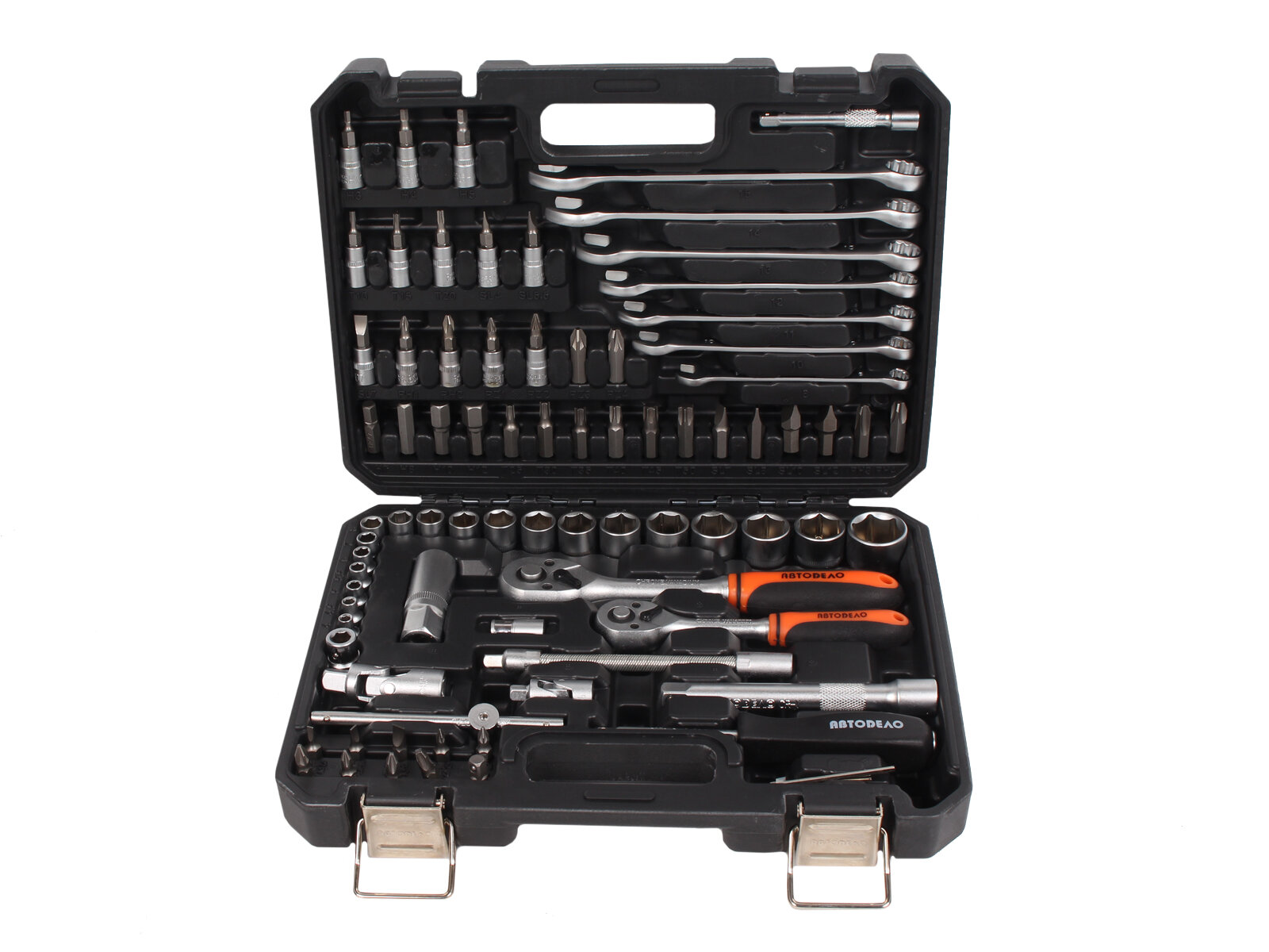 Набор инструментов АвтоDело 1/4, 3/8 82 предмета 39862