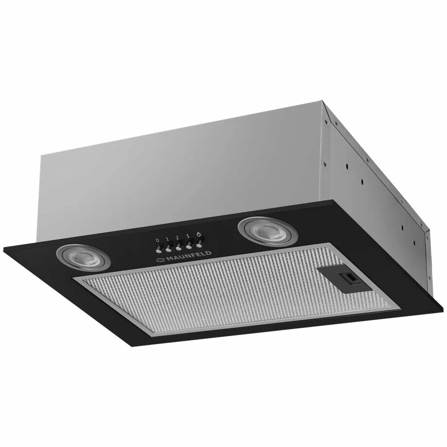 Полновстраиваемая вытяжка MAUNFELD Bay 45 Push чёрный