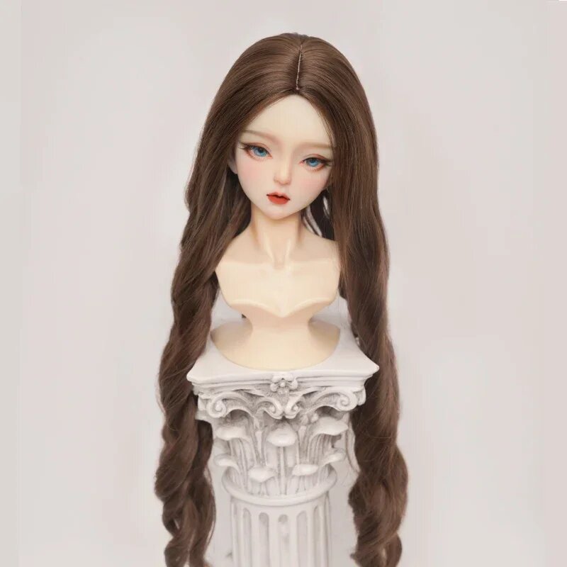 Парик для куклы BJD, цвет 06, 17.5-18.5 см
