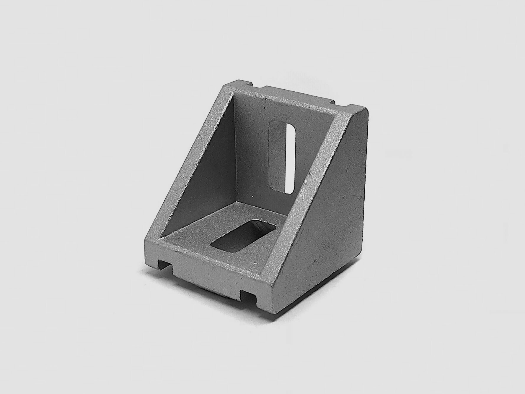 Угловой алюминиевый соединитель 45х45, паз10, X06 / 1 шт / соберизавод