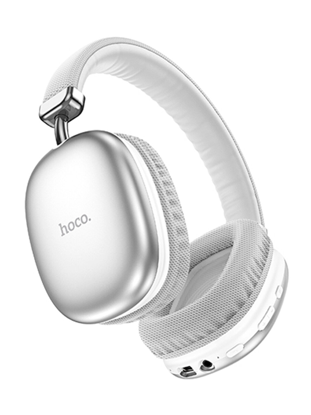 Hoco Беспроводные наушники накладные HOCO W35, Bluetooth, серебристый