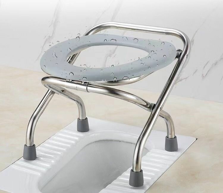 Складной туристический стул-туалет для походов и отдыха на природе, компактный и прочный до 120 кг