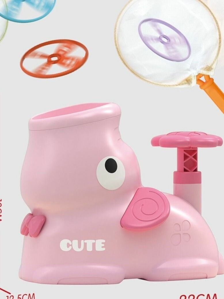 Спортивный слоненок, запускающий летающие тарелки, игры по ловле бабочек, игры во дворе для детей в возрасте 3-12 лет