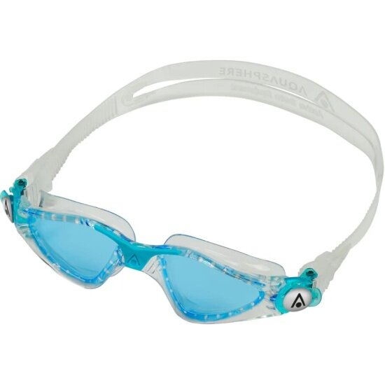 Очки для плавания детские Aqua Sphere Kayenne jr (голубые линзы), transp/aqua