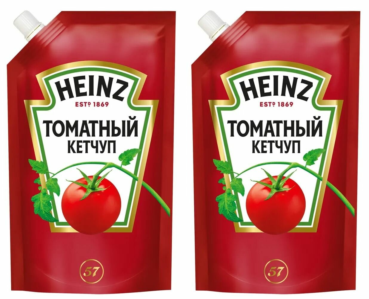 Кетчуп Heinz томатный, 320 г х 2 шт