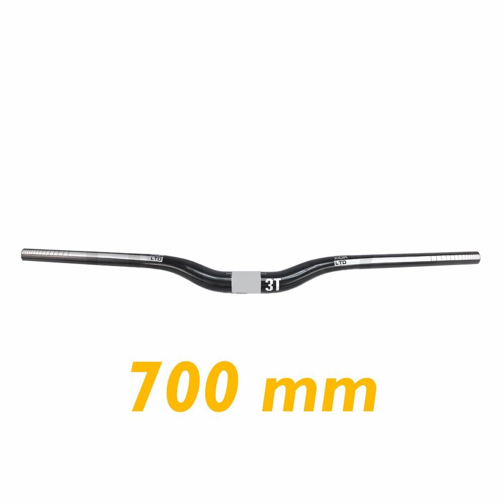 3T руль MTB Высококачественный знаменитый карбоновый , плоский или подъемный, 31,8x700 720 740 мм