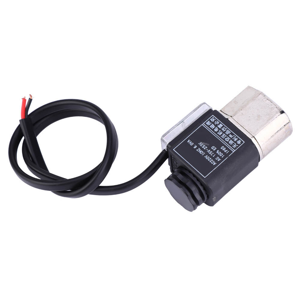 Электромагнитный клапан Чугунный бесшумный безмасляный разгрузочный сливной клапан Фитинг воздушного компрессора