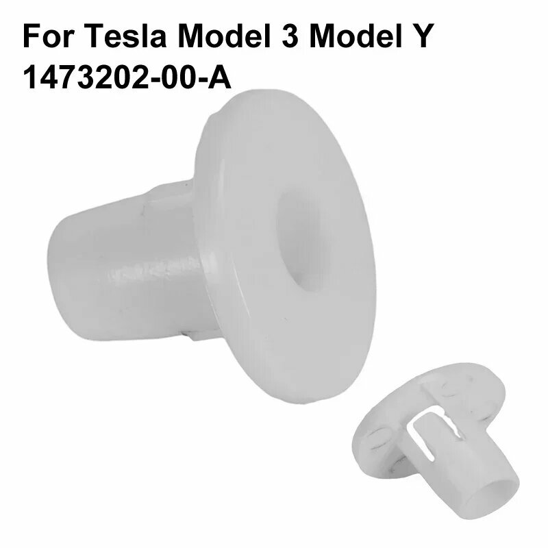 1473202 -00-A Зажим для шпильки, резиновая задняя пряжка для Tesla Model 3Y, резиновая белая задняя пряжка для фар с фиксированным зажимом