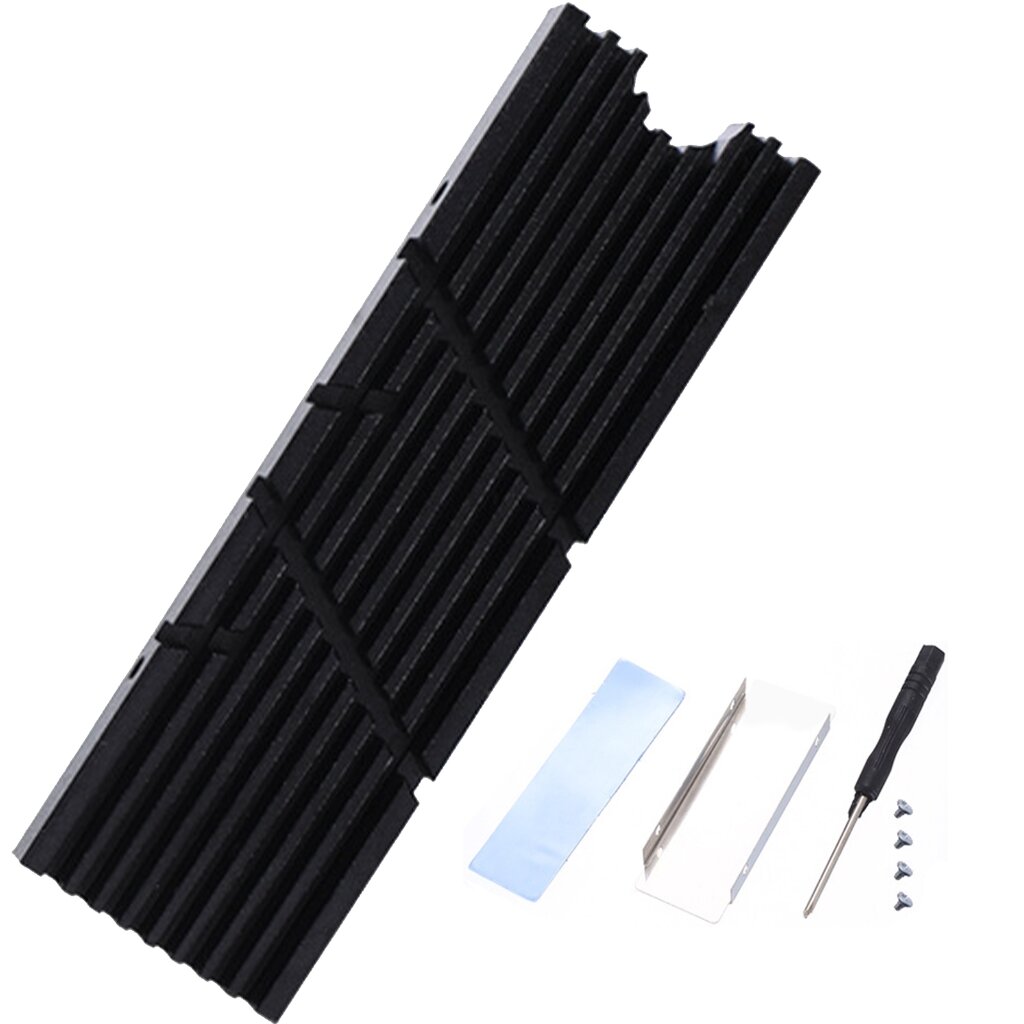 Алюминиевые кулеры SSD для накопителя M.2 2280 с термопроводящей силиконовой прокладкой