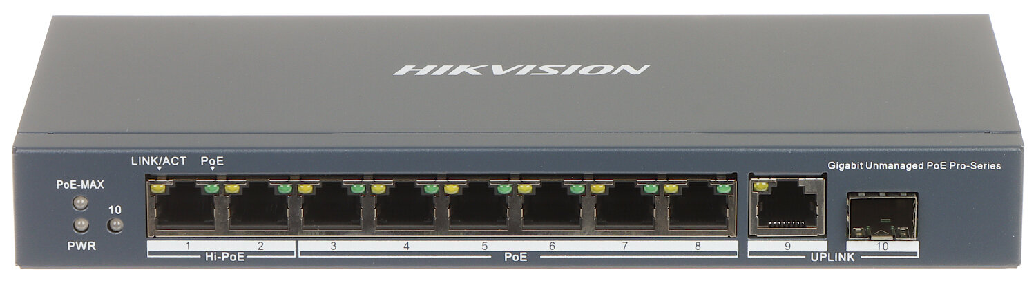 DS-3E0510HP-E Hikvision PoE-коммутатор