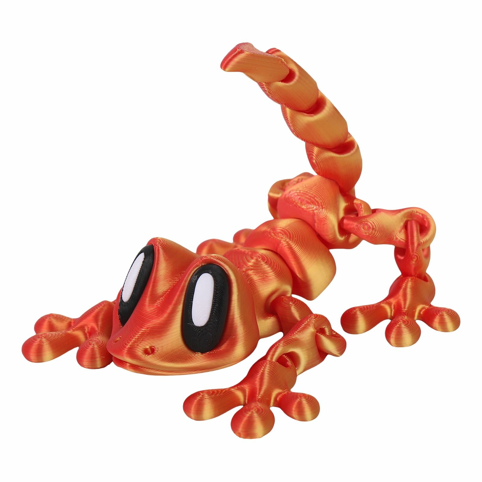 3D-печатная магнитная фигурка геккона