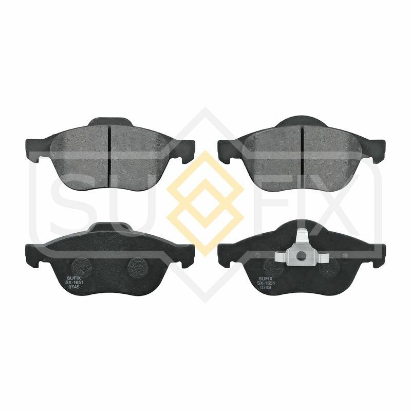 SUFIX Колодки тормозные передние RENAULT Espase IV 02-05/ Laguna II 01-07/ Scenic 99-03