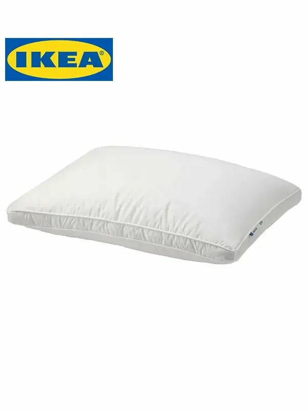 IKEA BERGVEN, Ортопедическая подушка, тонкий наполнитель, 50x80см