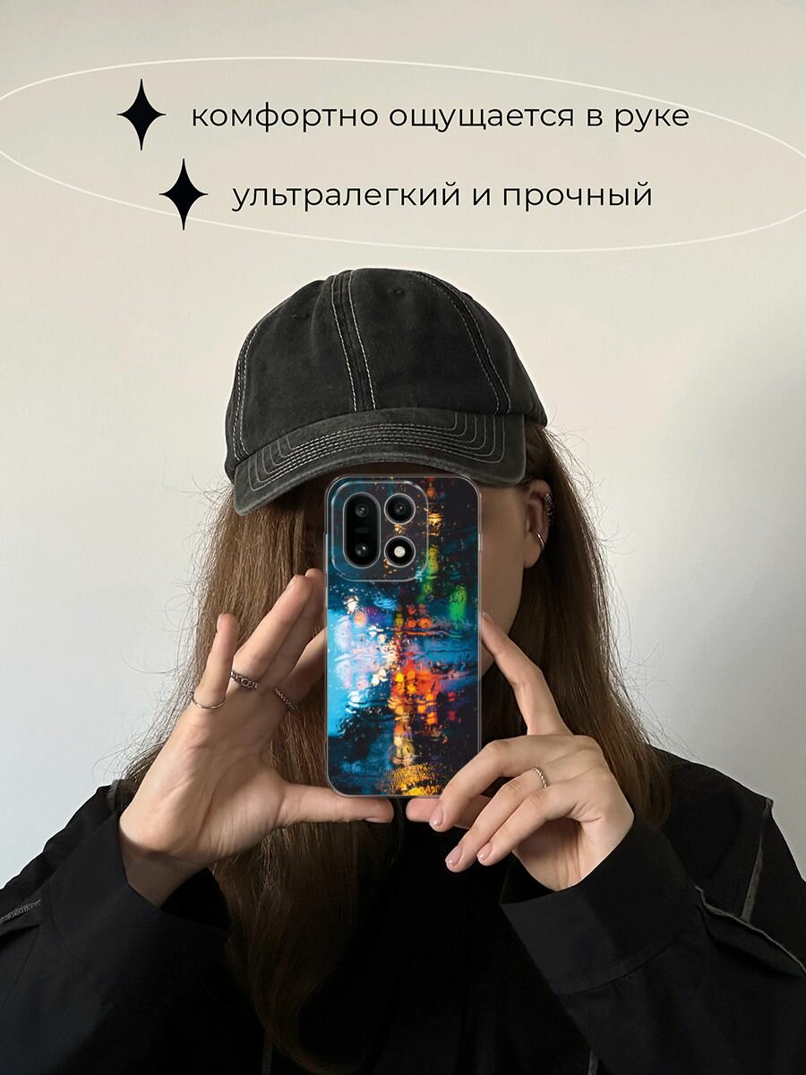 Силиконовый чехол на OnePlus 15 / Ван Плас 15 с принтом Абстракция 28 — фото 1