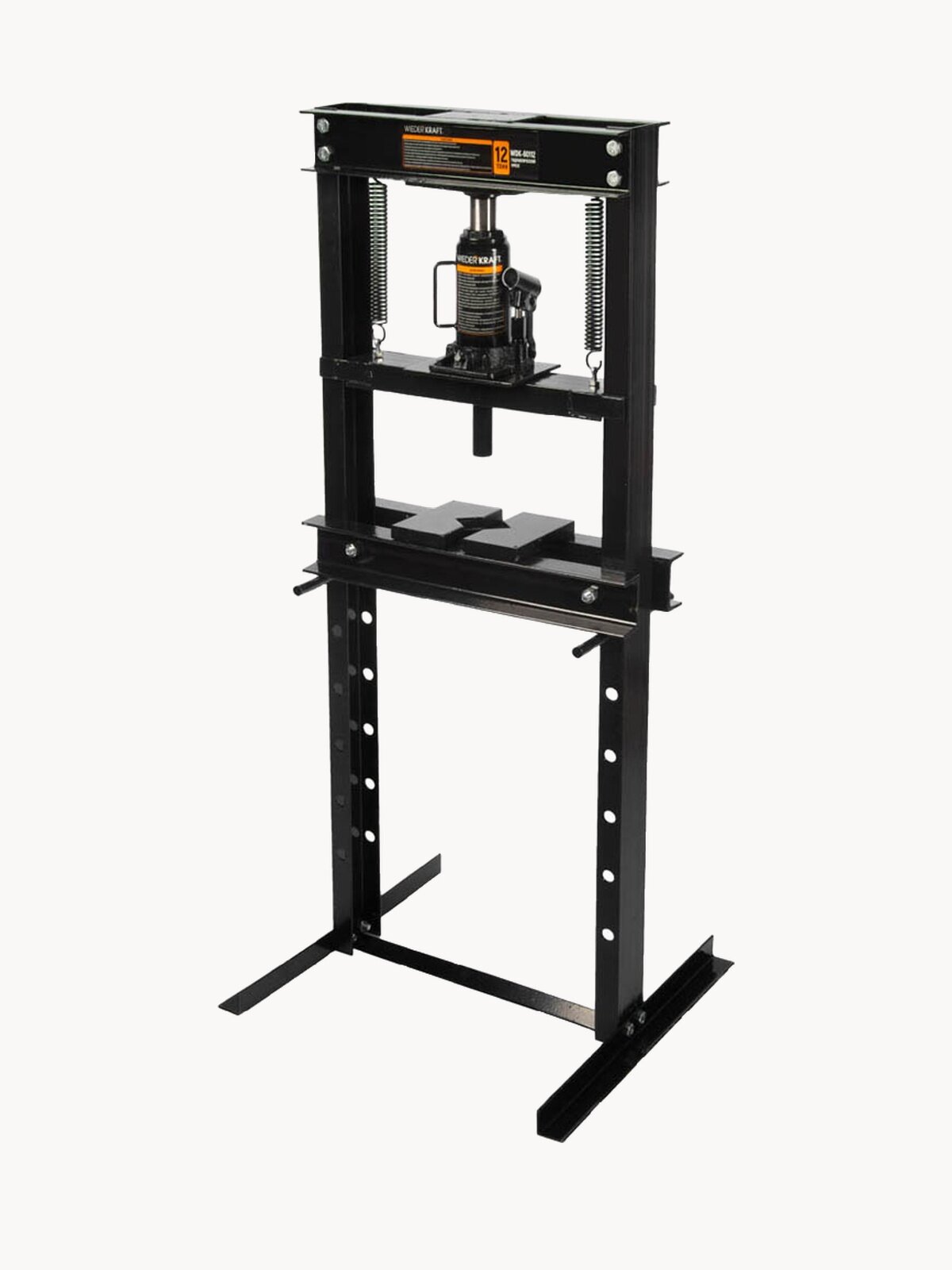 Напольный гидравлический пресс WIEDERKRAFT 12 т WDK-80112, запрессовки, отличается устойчивостью