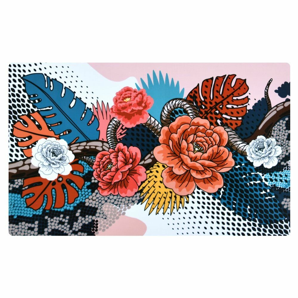 Салфетка на стол декоративная сервировочная "Тайны джунглей", 41x26x0.02 см