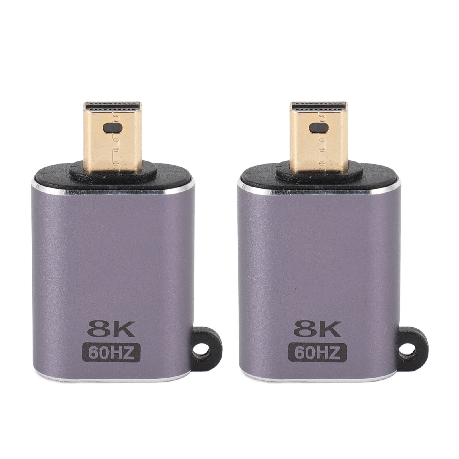 2ШТ Mini DisplayPort-Адаптер DisplayPort 1.4 8K 60Hz 4K 144Hz Преобразователь между Мужчинами и Женщинами для Монитора Ноутбука OS X