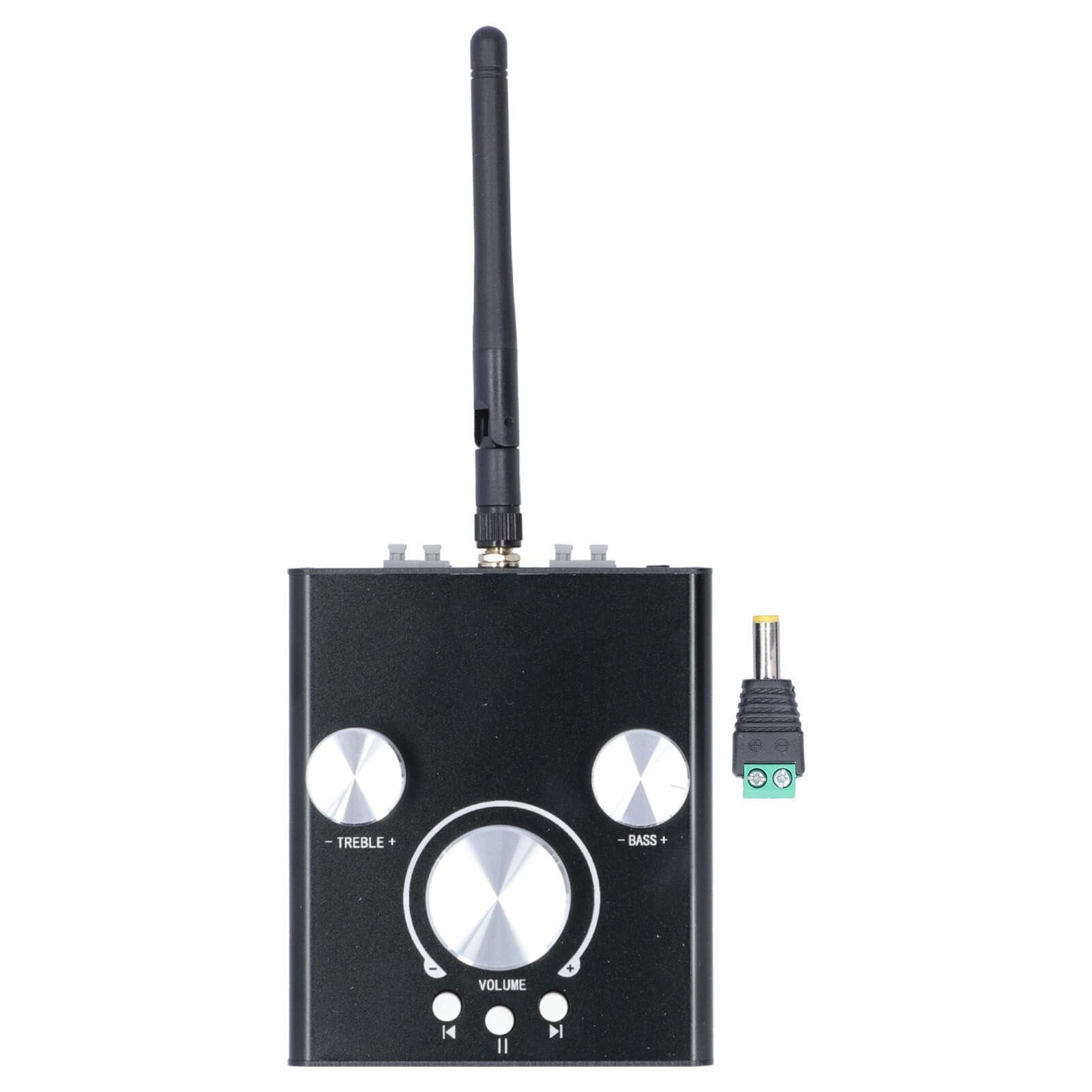 Стерео усилитель Bluetooth 5.0 с Hi-Fi и регулировкой частот