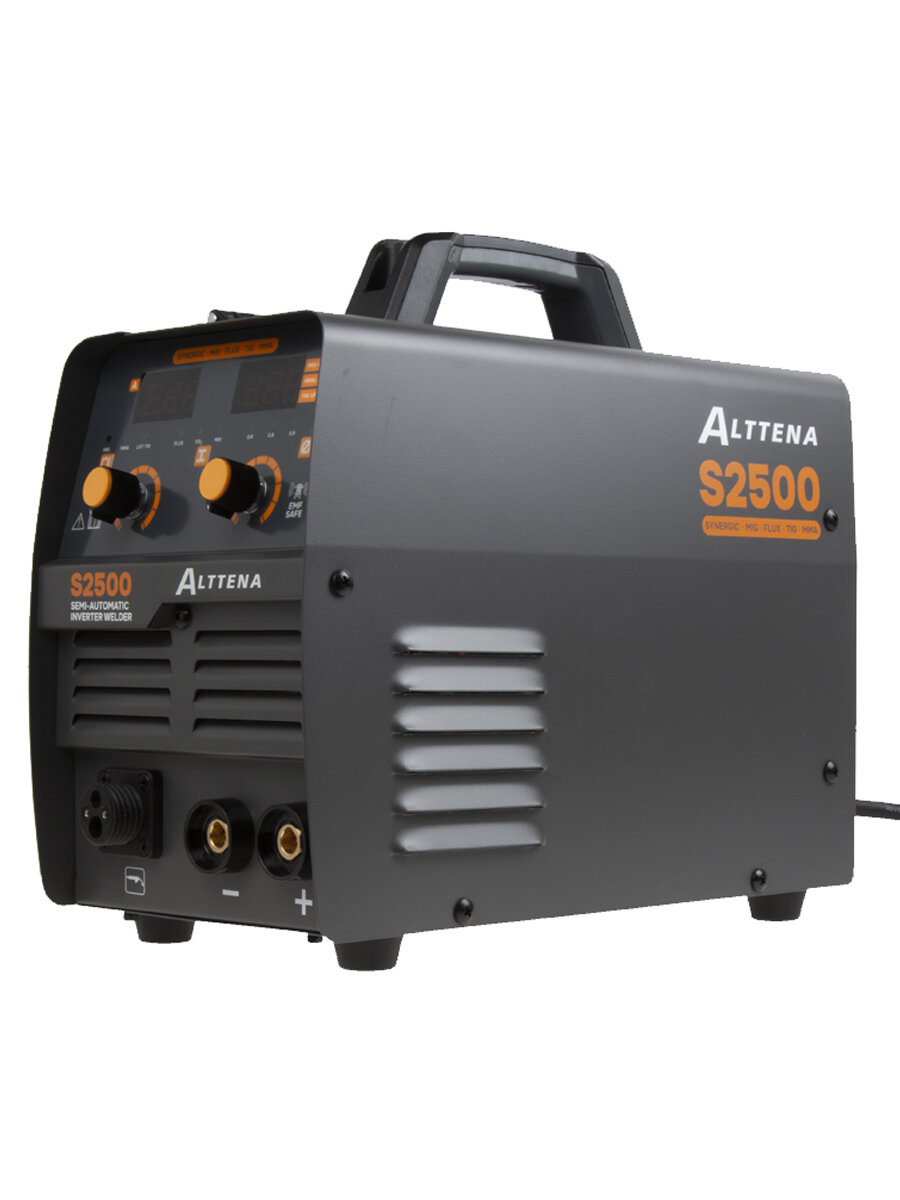 Сварочный полуавтомат инверторный ALTTENA S2500, 3 режима сварки: MIG, MMA, LIFT TIG (206132)