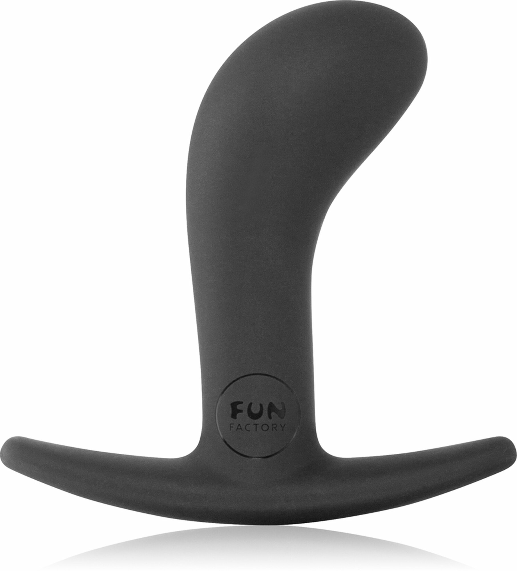 Анальная пробка Fun Factory "Bootie M", силикон, водонепроницаемая, черная