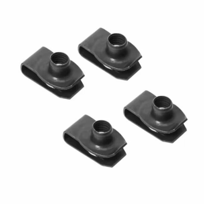 Зажимы U-типа из углеродистой стали M4 M5 M6 M8 M10 M5-(20pcs), black zinc