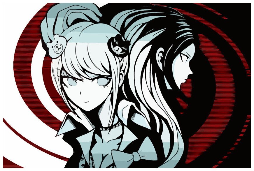 Картина по номерам на холсте Аниме Данганронпа 5499 60x40