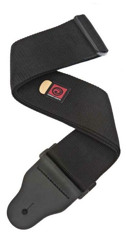 75B000 Ремень для бас-гитары, ширина 74мм, черный, Planet Waves