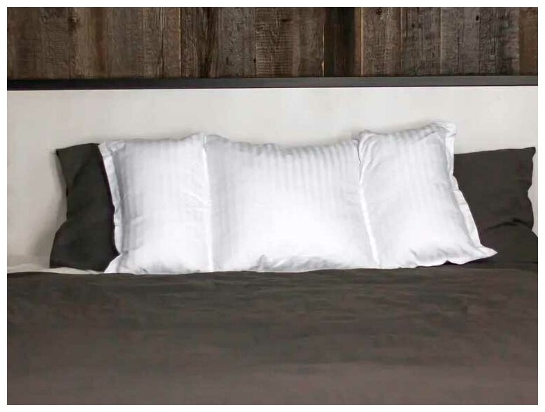 Подушка-трансформер с валиками гипоаллергенная анатомическая / подушка позиционер