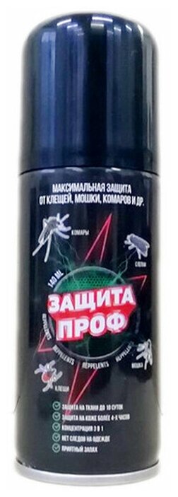 Средство репеллентное «Защита Проф» (DEET 25%), аэрозоль 140 мл