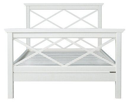 Детская кровать белая коллекция Джуниор