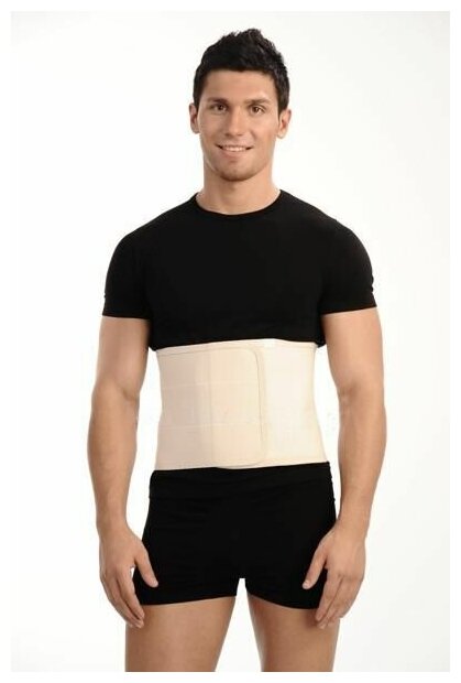 Бандаж послеоперационный Тривес Т.26.01 (Т-1331), размер M, ширина 20 см, цвет: бежевый