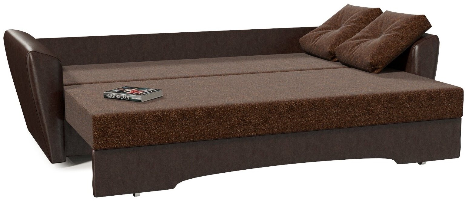 Artum Диван прямой Амстердам Классик Dark Сhoco