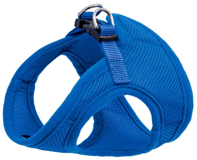 Комплект мягкая шлейка-жилетка c поводком для собак нейлон 35 см/1,2 м/15 мм Triol (1 шт)