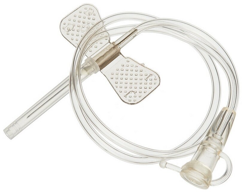 Игла-бабочка Устройство для вливания в малые вены 27G KD-Fly 100шт/уп