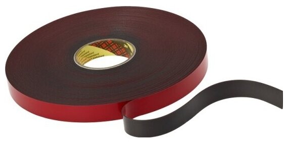 Клейкая лента двусторонняя 3M GT6008 15мм x 5м толщина 0.8мм