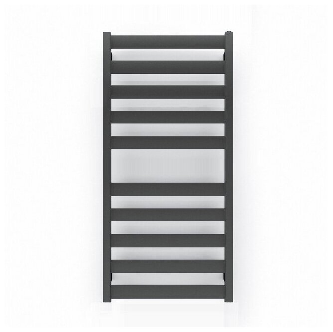 Quadro Breeze 120x40 (см) полотенцесушитель водяной Черный