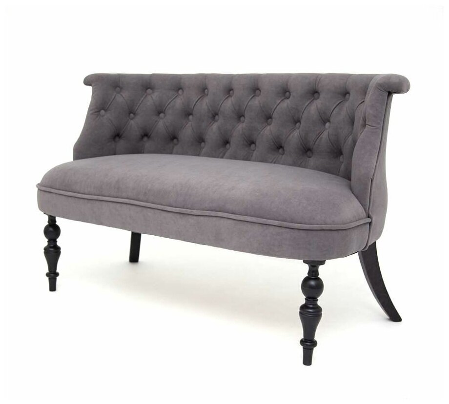 Диван Бархат (венге / RS15 - серый)