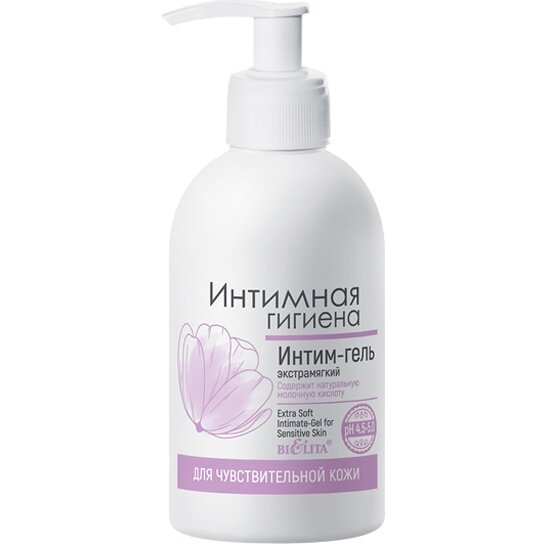 Гель для интимной гигиены Белита Экстрамягкий, для чувствительной кожи, 300 мл